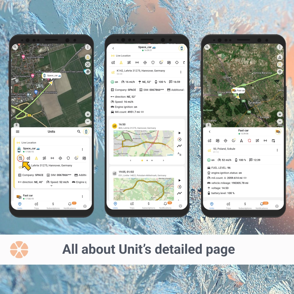 📋 All about Unit’s detailed page | Blog | GPS-Trace